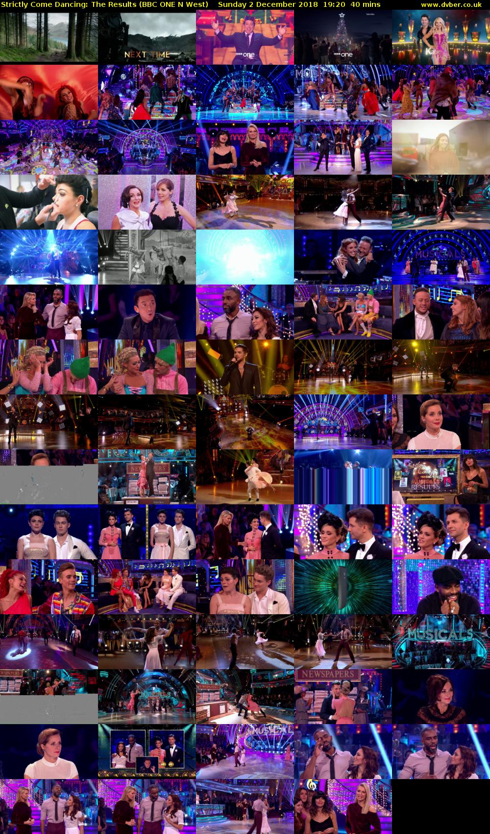 Strictly Come Dancing The Results Bbc One 2018 12 02 1920