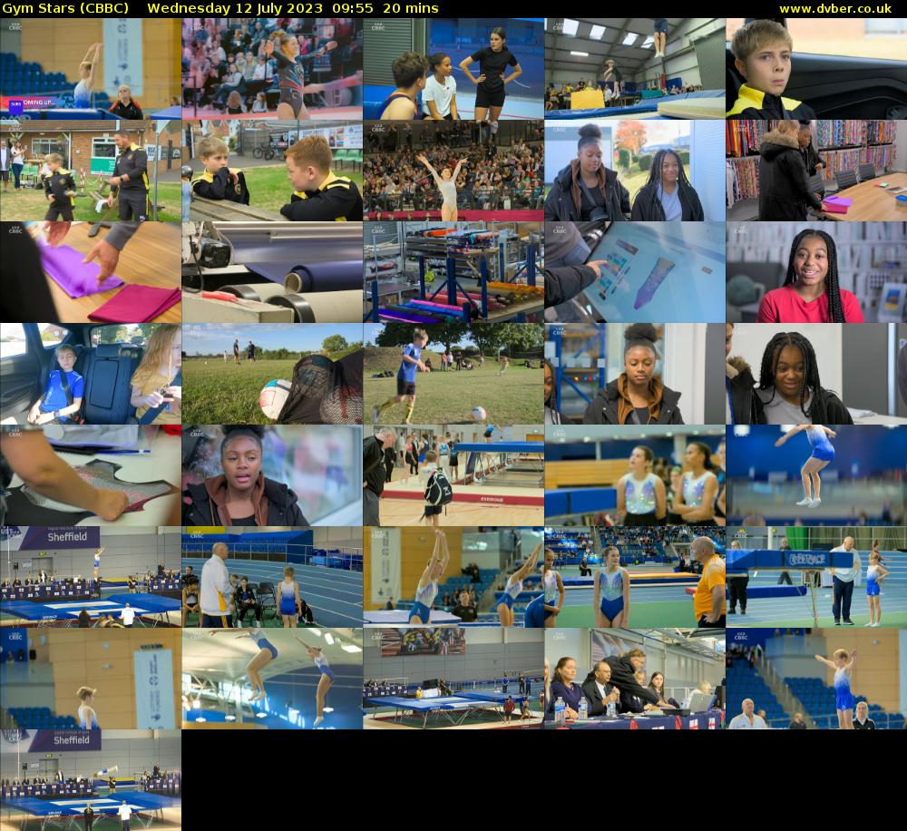Gym Stars Cbbc 2023 07 12 0955