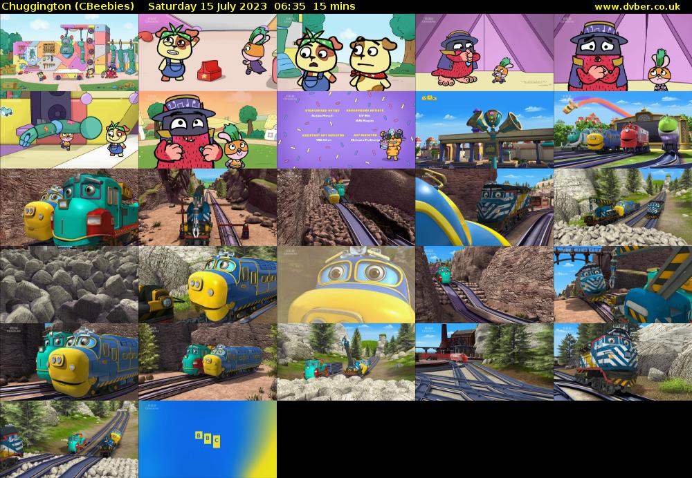 Chuggington Cbeebies 2023 07 15 0635