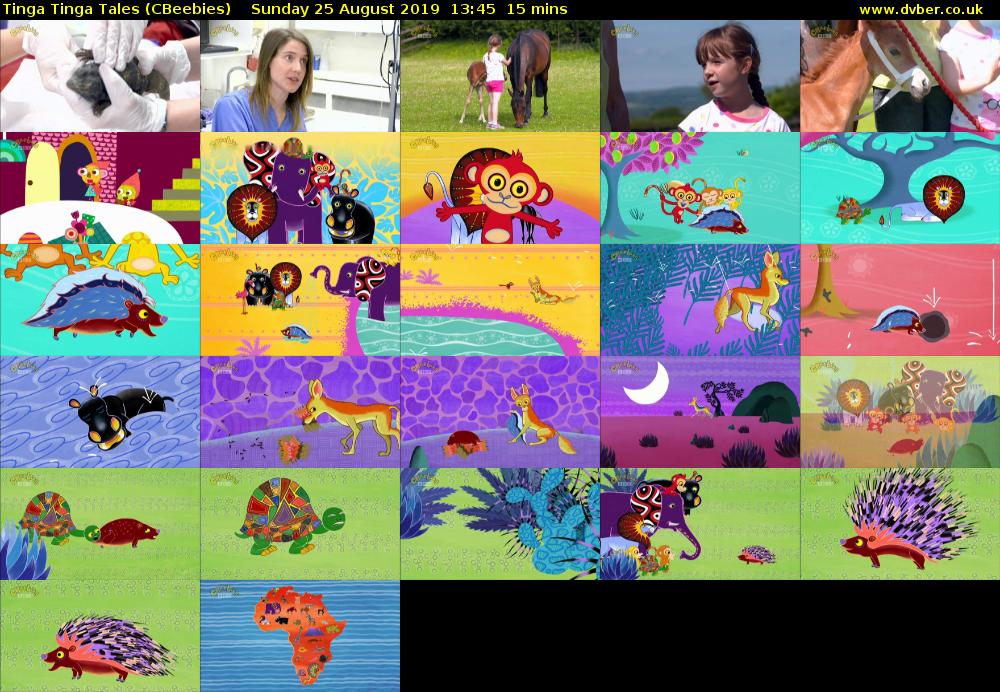 Tinga Tinga Tales (CBeebies) - 2019-08-25-1345