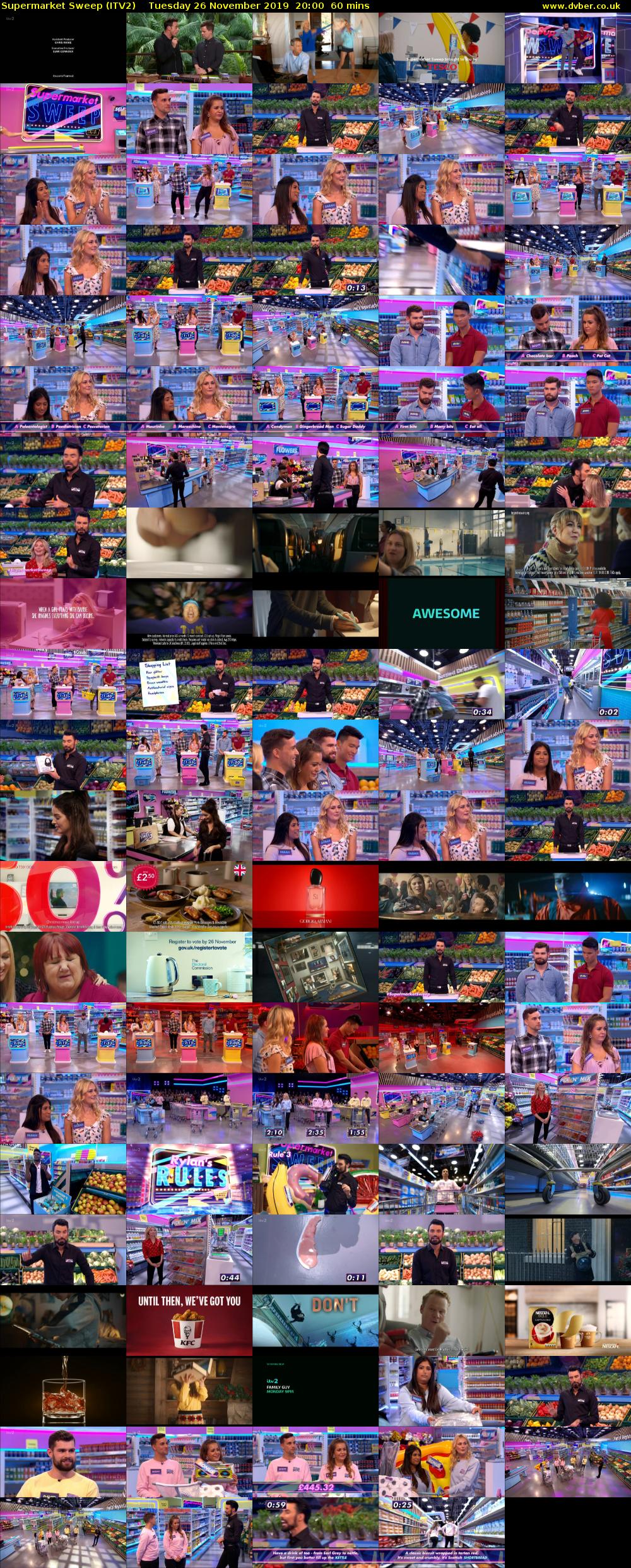 Supermarket Sweep Itv2 2019 11 26 2000