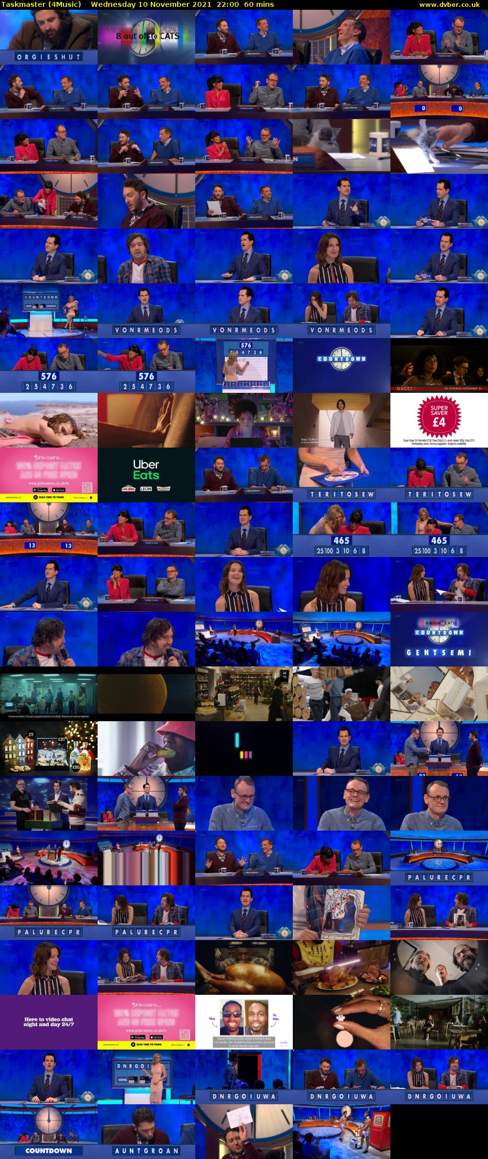 Taskmaster (4Music) - 2021-11-10-2200