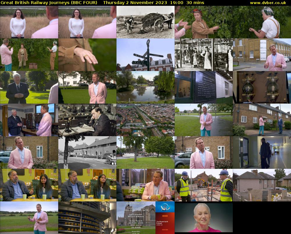 Great British Railway Journeys (BBC FOUR) - 2023-11-02-1900