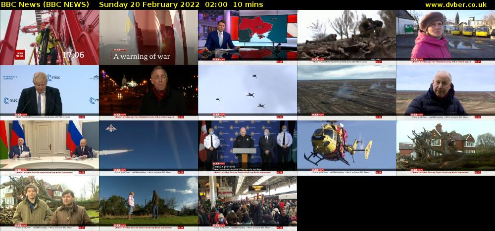 BBC News (BBC NEWS) - 2022-02-20-0200