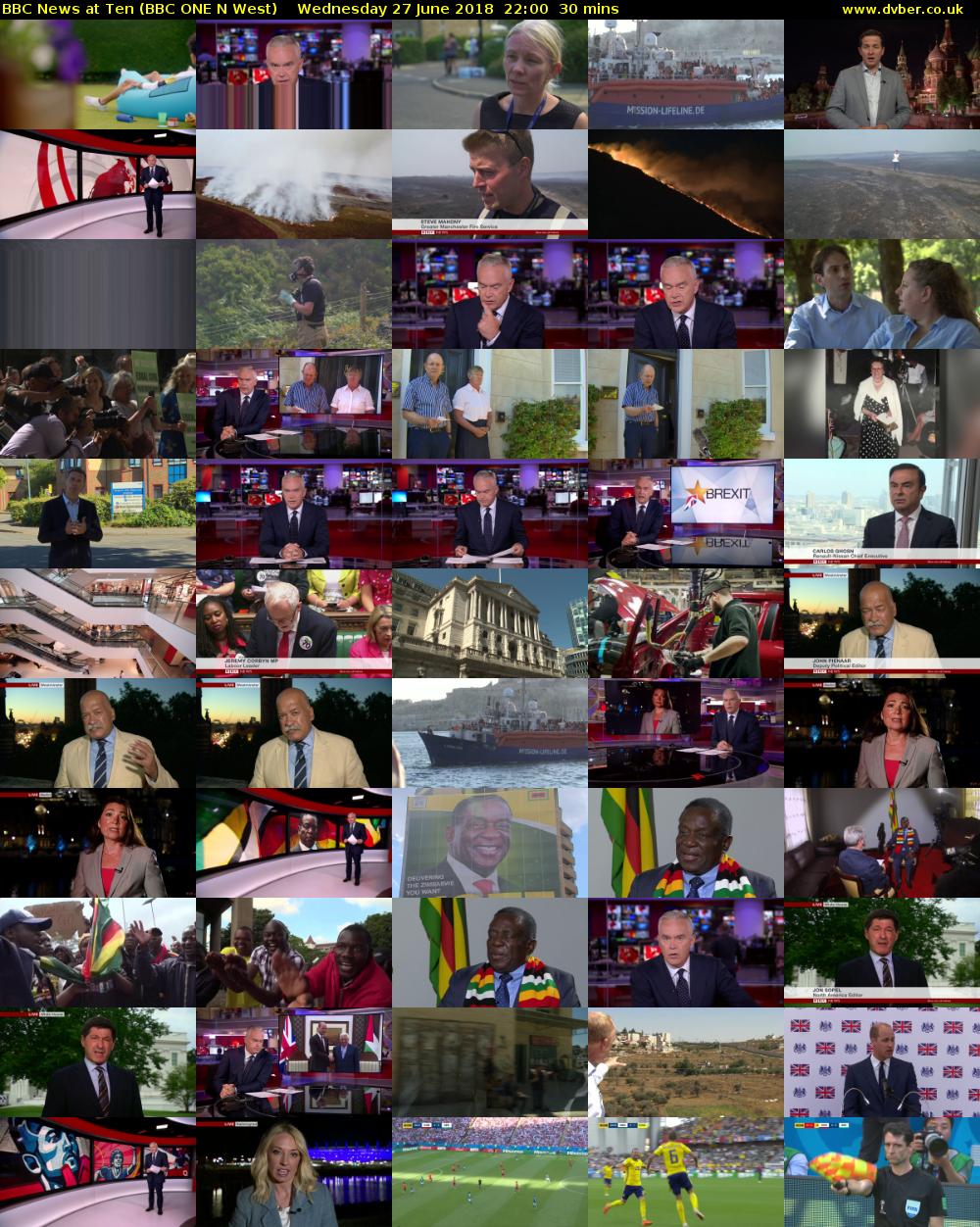 BBC News at Ten (BBC ONE) - 2018-06-27-2200