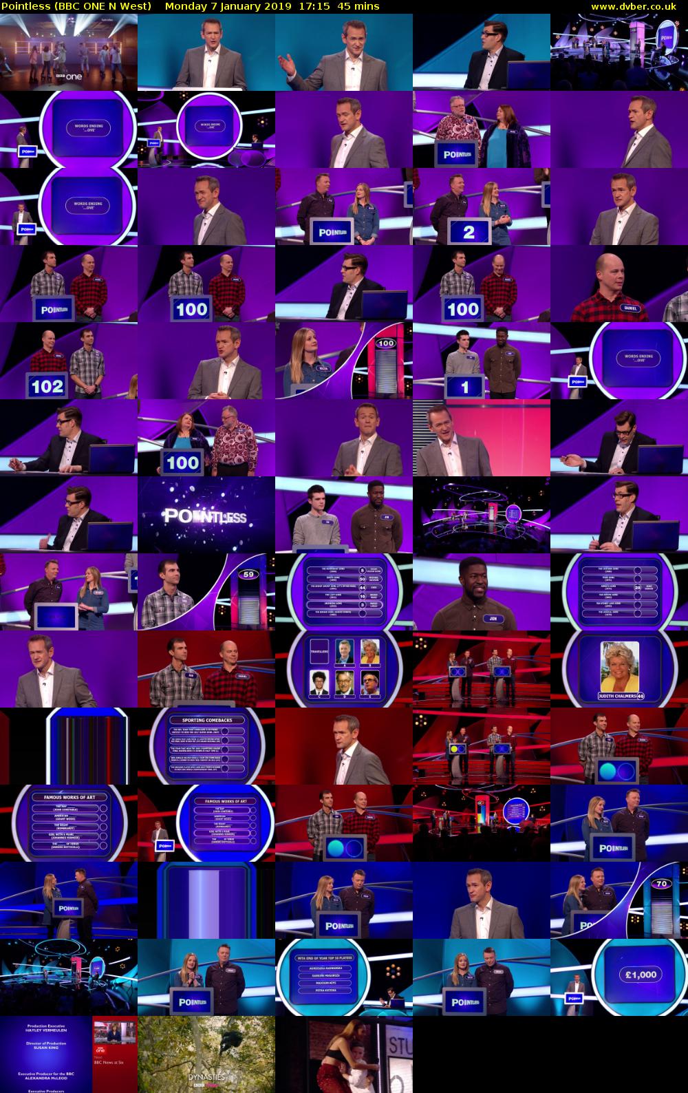 Pointless (BBC ONE) - 2019-01-07-1715