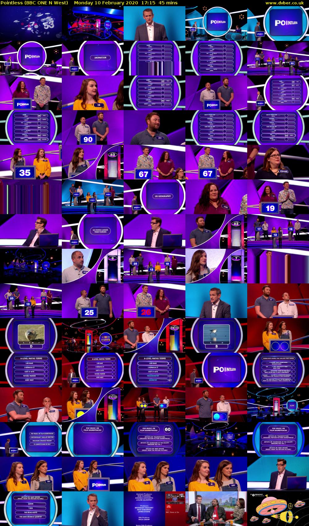 Pointless (BBC ONE) - 2020-02-10-1715