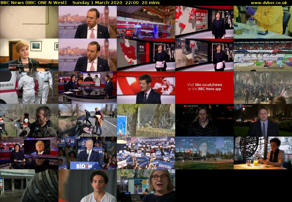 BBC News (BBC ONE) - 2020-03-01-2200