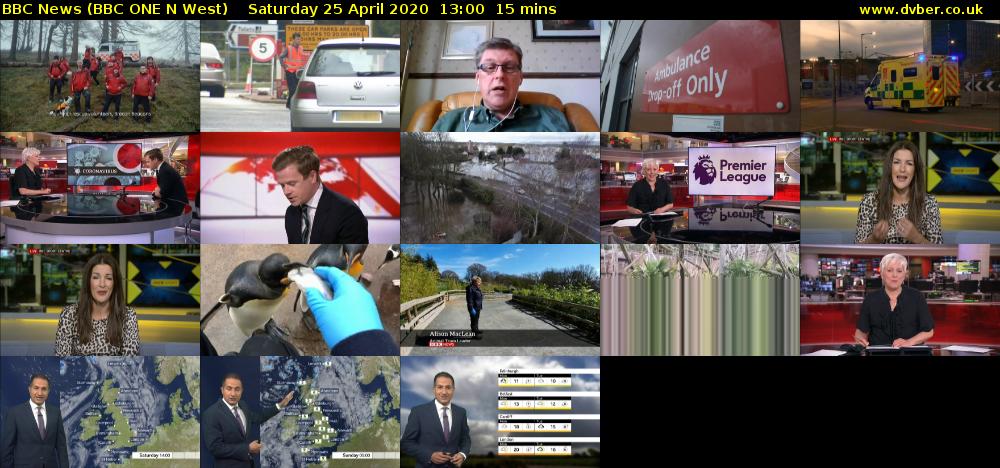 BBC News (BBC ONE) - 2020-04-25-1300