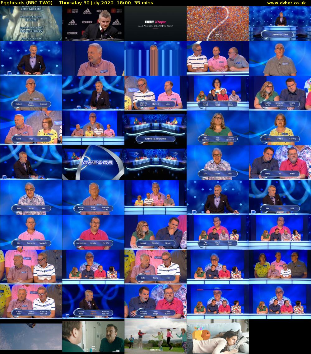 Eggheads (BBC TWO) - 2020-07-30-1800