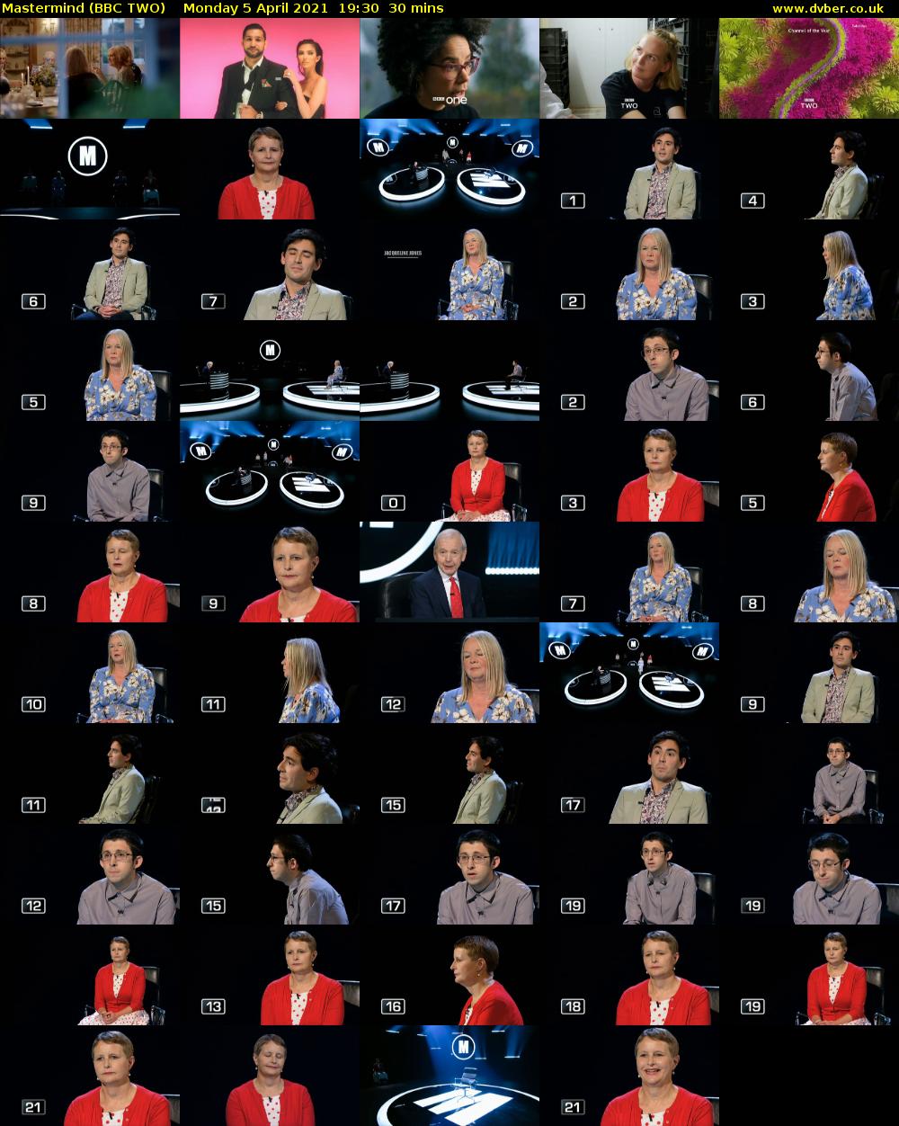 Mastermind (BBC TWO) - 2021-04-05-1930