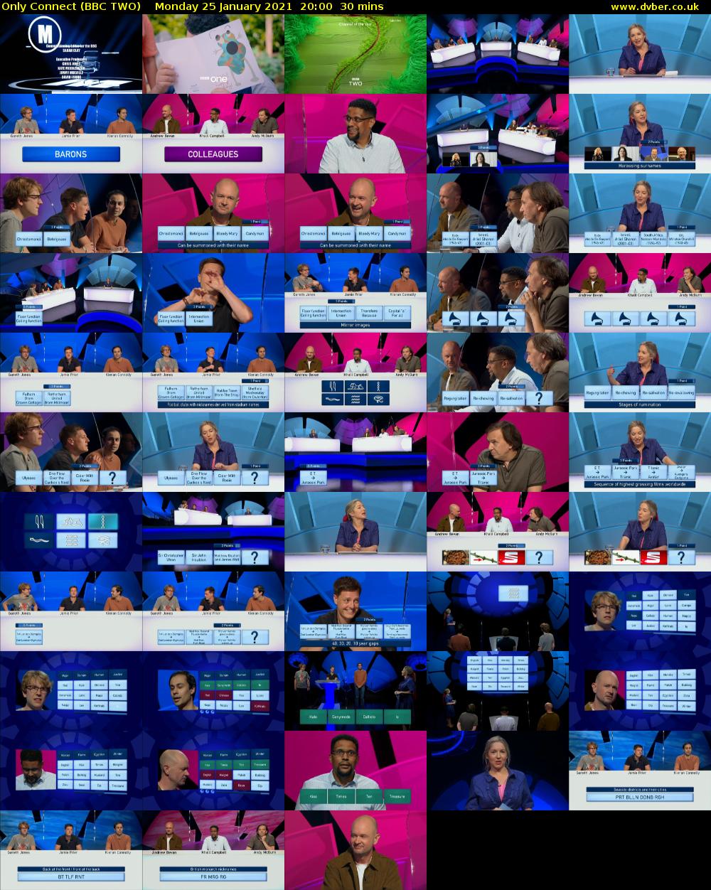 Only Connect (BBC TWO) - 2021-01-25-2000
