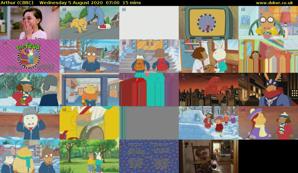 Arthur (CBBC HD) - 2020-08-05-0700