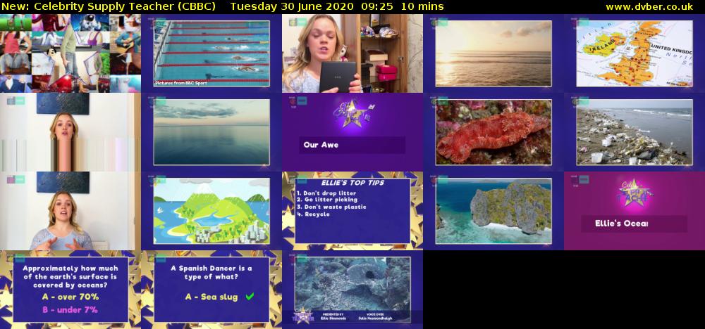 Celebrity Supply Teacher (CBBC HD) - 2020-06-30-0925