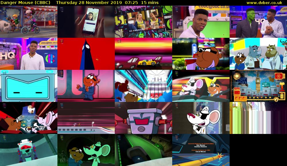 Danger Mouse (CBBC HD) - 2019-11-28-0725