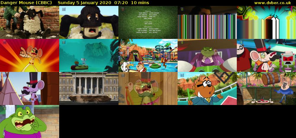 Danger Mouse (CBBC HD) - 2020-01-05-0720