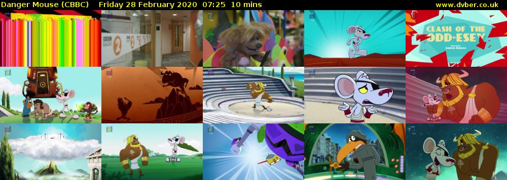 Danger Mouse (CBBC HD) - 2020-02-28-0725