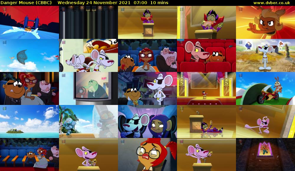 Danger Mouse (CBBC HD) - 2021-11-24-0700