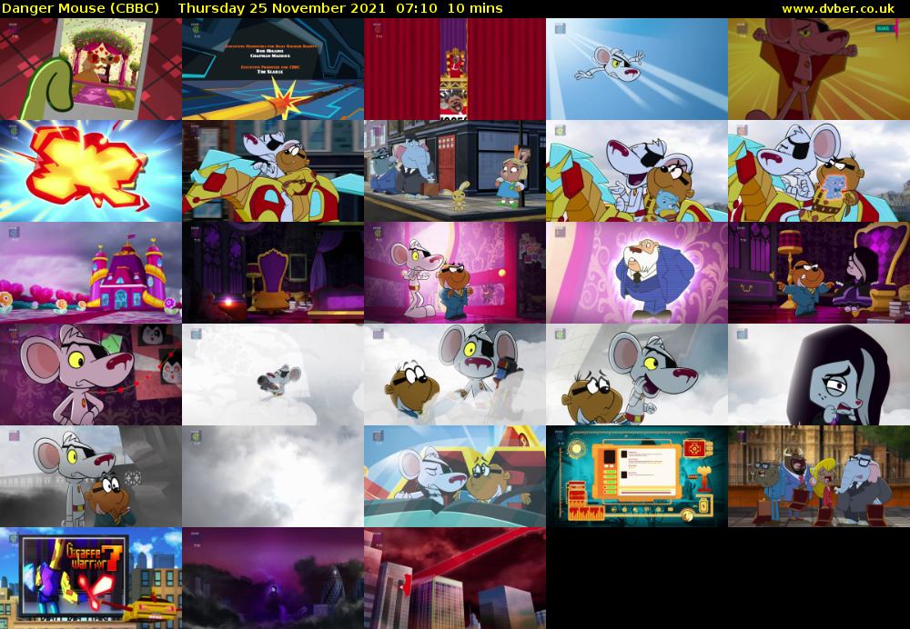 Danger Mouse (CBBC HD) - 2021-11-25-0710