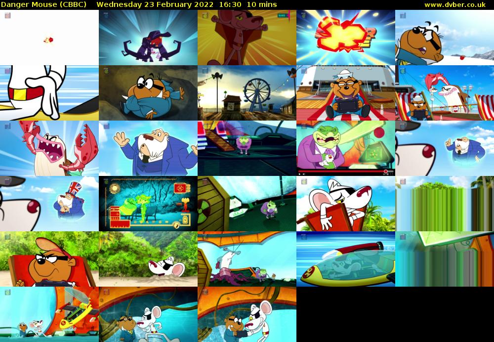 Danger Mouse Cbbc Hd 2022 02 23 1630