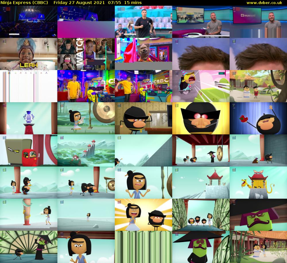 Ninja Express (CBBC HD) - 2021-08-27-0755