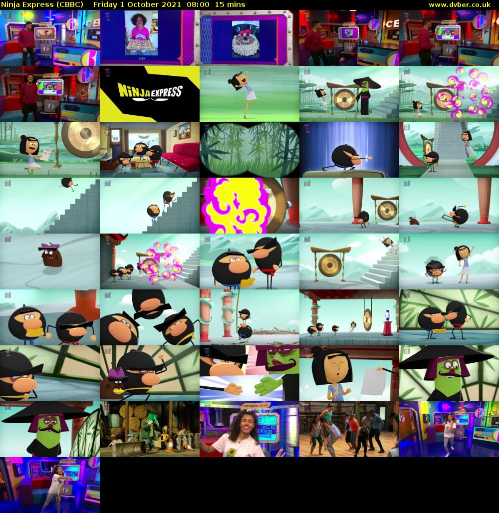 Ninja Express (CBBC HD) - 2021-10-01-0800