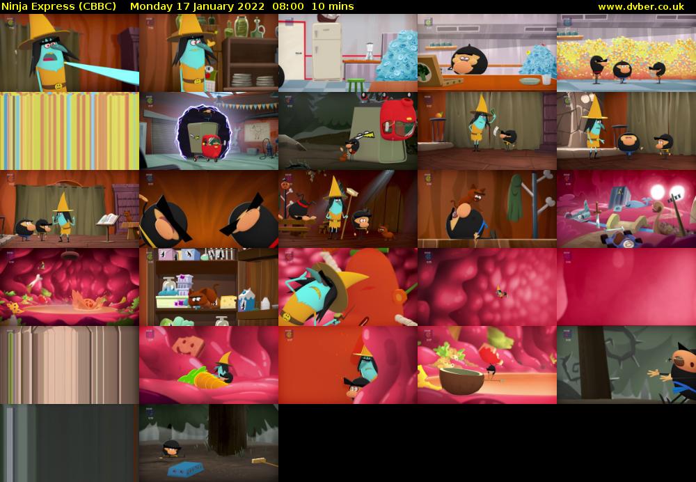 Ninja Express (CBBC HD) - 2022-01-17-0800