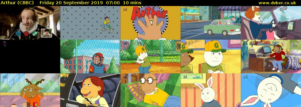 Arthur (CBBC) - 2019-09-20-0700