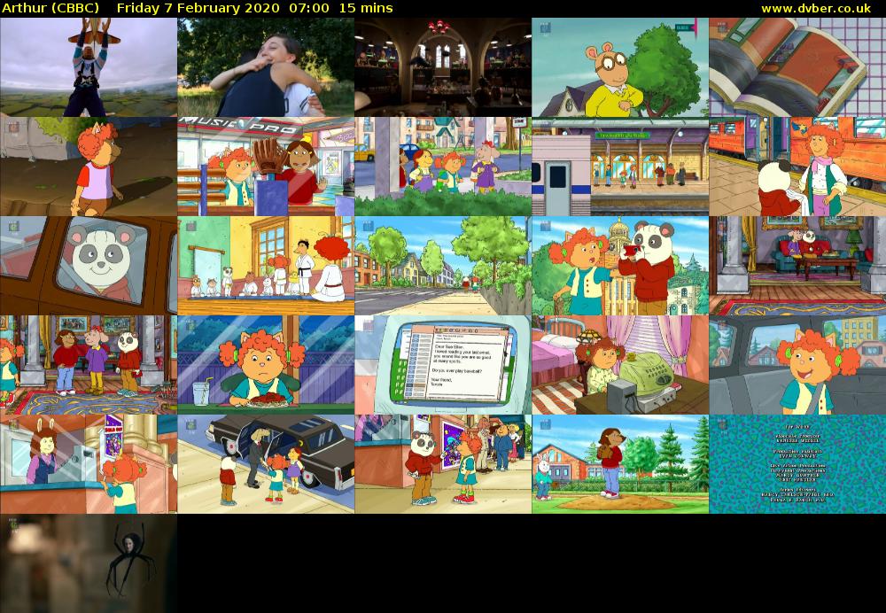 Arthur (CBBC) - 2020-02-07-0700