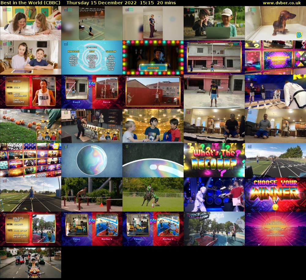 Best in the World (CBBC) - 2022-12-15-1515