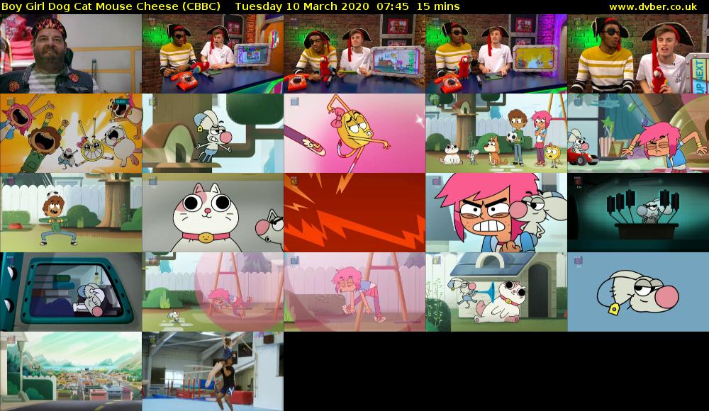 Boy Girl Dog Cat Mouse Cheese (CBBC) - 2020-03-10-0745