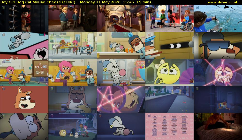 Boy Girl Dog Cat Mouse Cheese (CBBC) - 2020-05-11-1545
