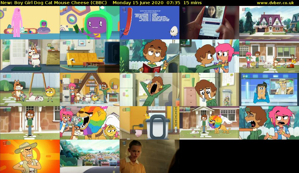 Boy Girl Dog Cat Mouse Cheese (CBBC) - 2020-06-15-0735