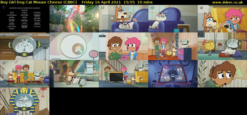 Boy Girl Dog Cat Mouse Cheese (CBBC) - 2021-04-16-1555