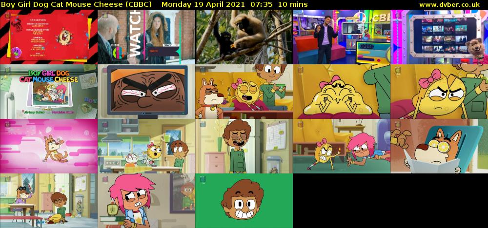 Boy Girl Dog Cat Mouse Cheese (CBBC) - 2021-04-19-0735