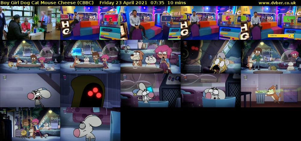 Boy Girl Dog Cat Mouse Cheese (CBBC) - 2021-04-23-0735
