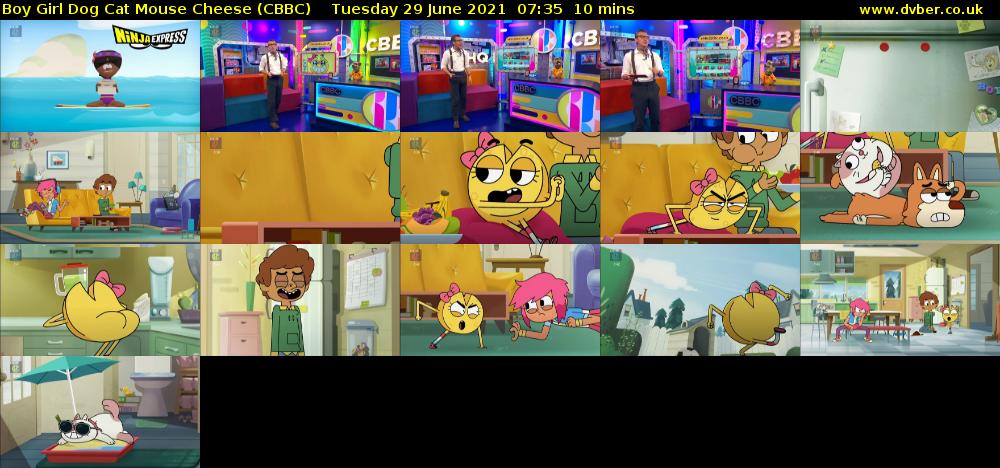 Boy Girl Dog Cat Mouse Cheese (CBBC) - 2021-06-29-0735