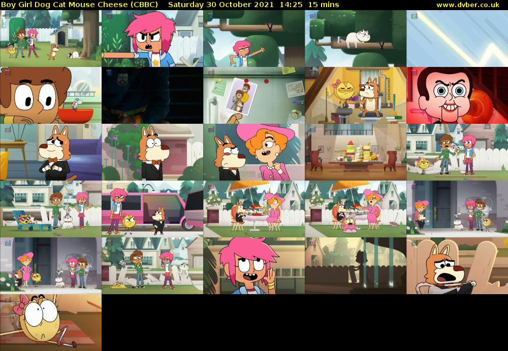 Boy Girl Dog Cat Mouse Cheese (CBBC) - 2021-10-30-1425