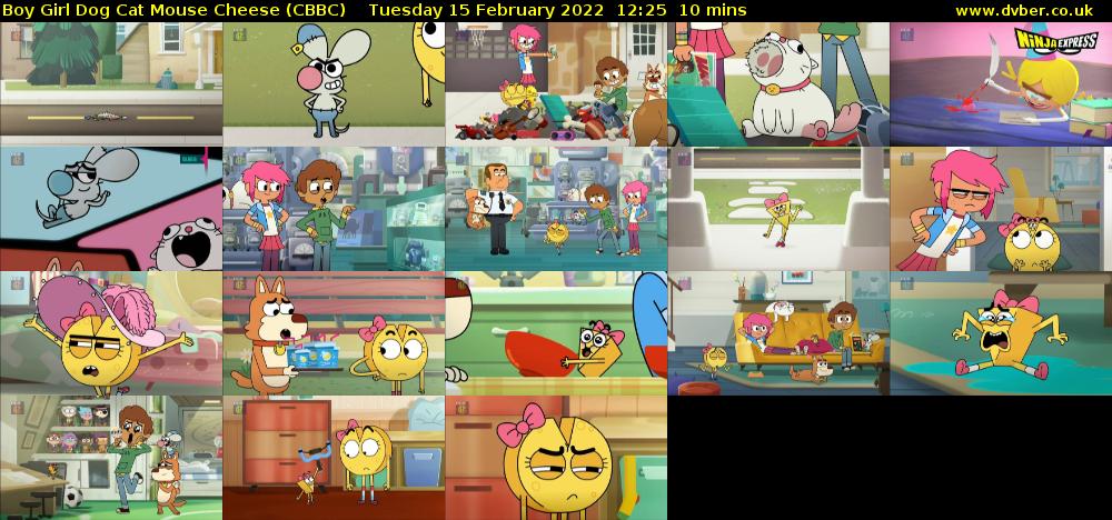 Boy Girl Dog Cat Mouse Cheese (CBBC) - 2022-02-15-1225