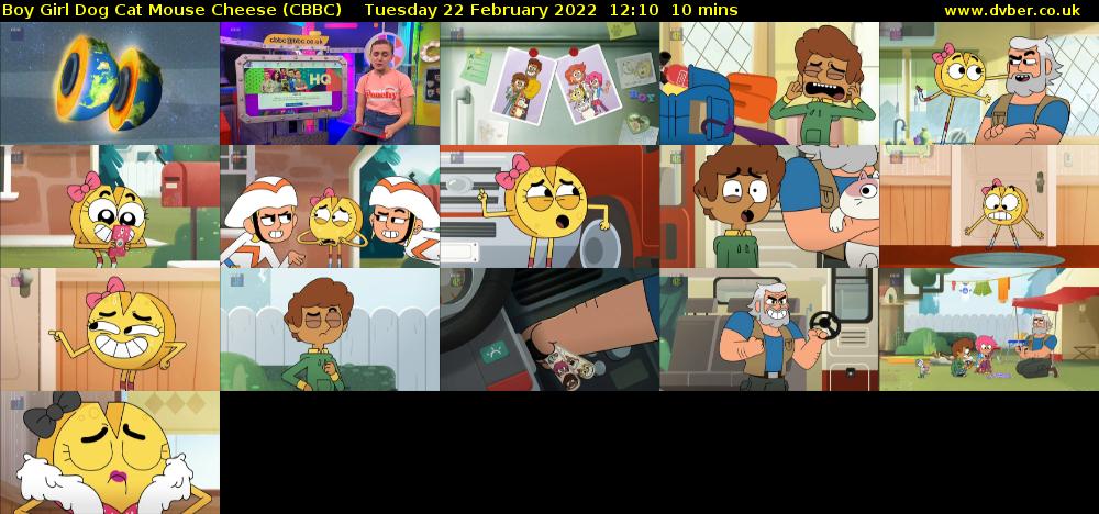 Boy Girl Dog Cat Mouse Cheese (CBBC) - 2022-02-22-1210