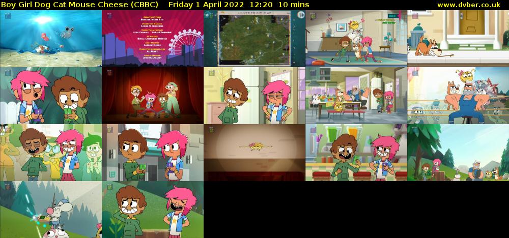 Boy Girl Dog Cat Mouse Cheese (CBBC) - 2022-04-01-1220