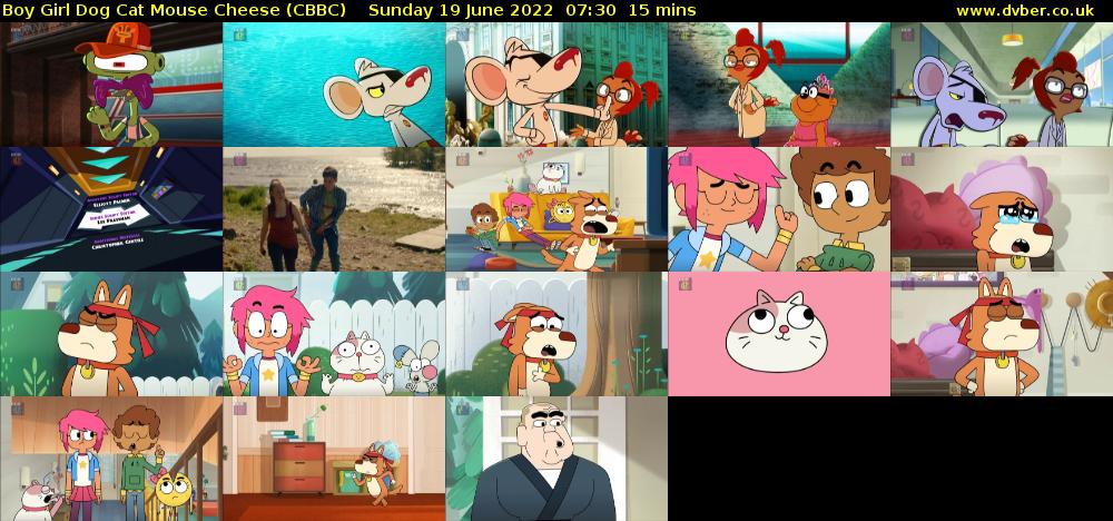 Boy Girl Dog Cat Mouse Cheese (CBBC) - 2022-06-19-0730