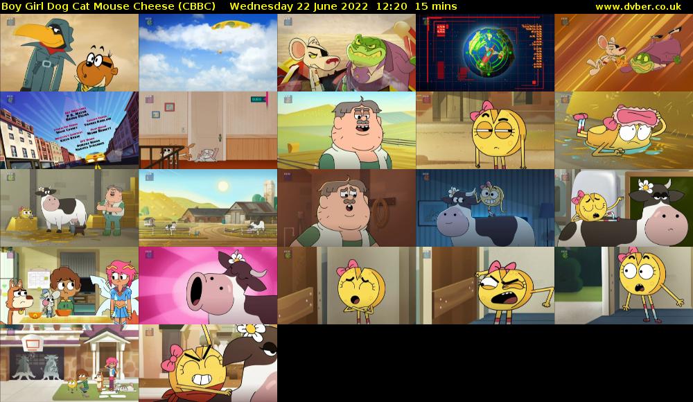 Boy Girl Dog Cat Mouse Cheese (CBBC) - 2022-06-22-1220