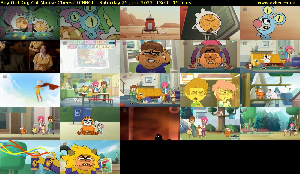 Boy Girl Dog Cat Mouse Cheese (CBBC) - 2022-06-25-1340
