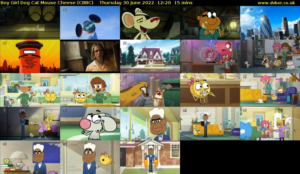 Boy Girl Dog Cat Mouse Cheese (CBBC) - 2022-06-30-1220