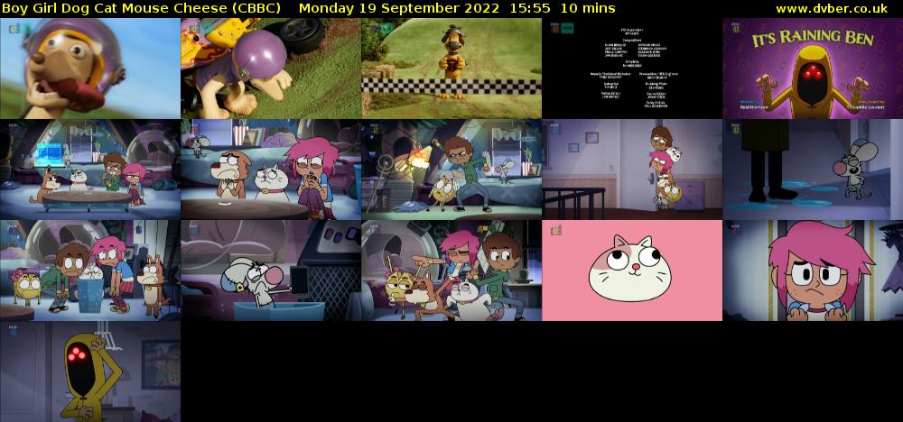 Boy Girl Dog Cat Mouse Cheese (CBBC) - 2022-09-19-1555