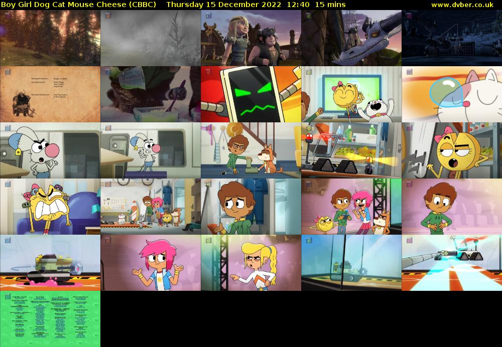 Boy Girl Dog Cat Mouse Cheese (CBBC) - 2022-12-15-1240