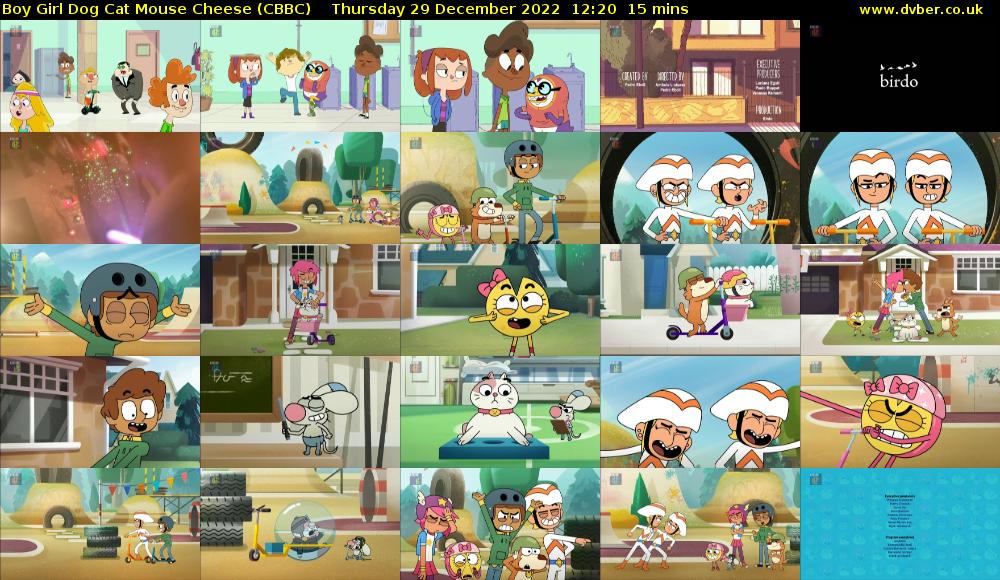 Boy Girl Dog Cat Mouse Cheese (CBBC) - 2022-12-29-1220