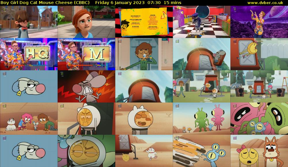 Boy Girl Dog Cat Mouse Cheese (CBBC) - 2023-01-06-0730