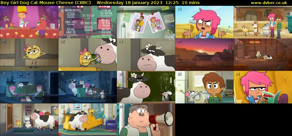 Boy Girl Dog Cat Mouse Cheese (CBBC) - 2023-01-18-1225